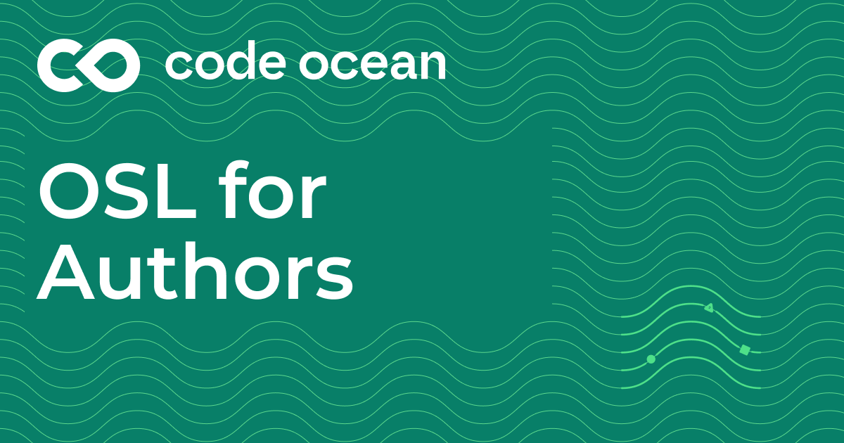 Open Science Library for Authors | Code Ocean